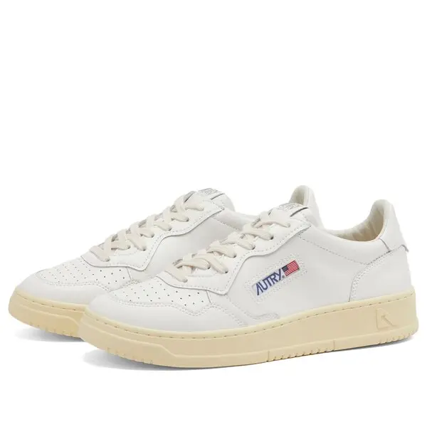 AUTRY Medalist Low Sneakers - White/white