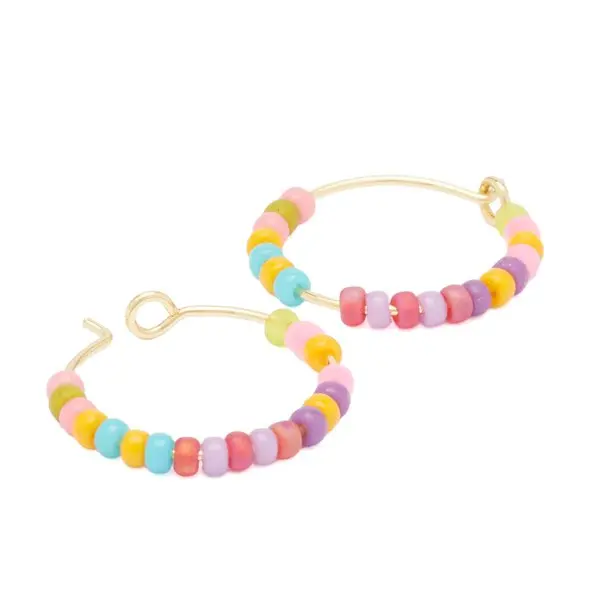 Anni Lu Secret Beach Hoop Earrings