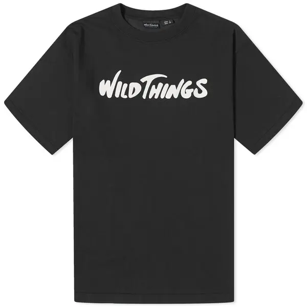WILD THINGS Logo T-shirt - Black