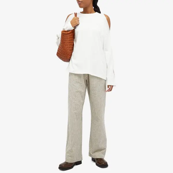 Baserange Pin Long Sleeve Top In Undyed - 65% Off | Editorialist