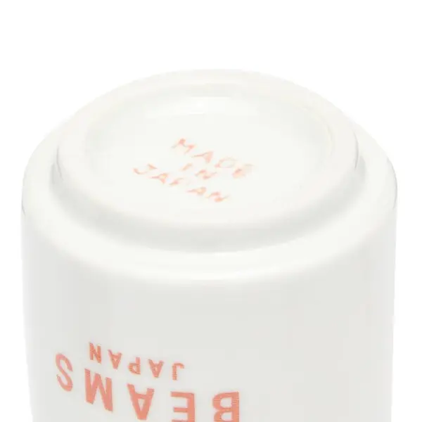 BEAMS Logo Ceramic Cup Set Of 2