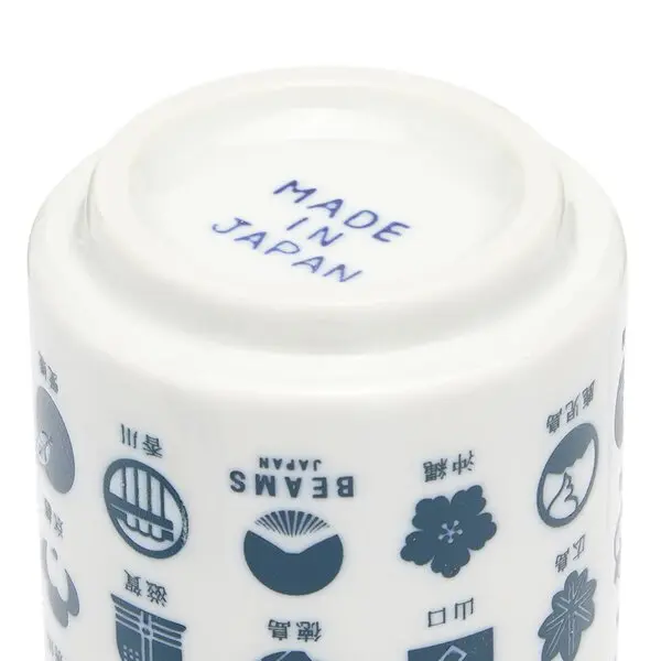 BEAMS Todofuken Ceramic Cup Set Of 2