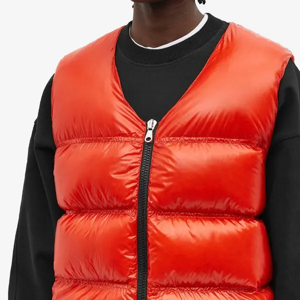 Cole Buxton Down Insulated Gilet In Orange - 50% Off | Editorialist
