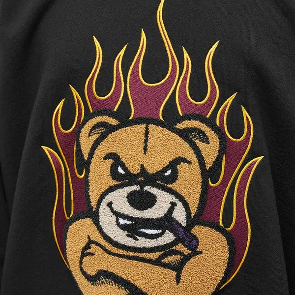 Moncler Genius X Palm Angels Angry Bear Crew Neck Sweat - Black