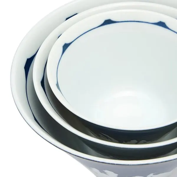 BEAMS Mt Fuji Bowl Set Of 3