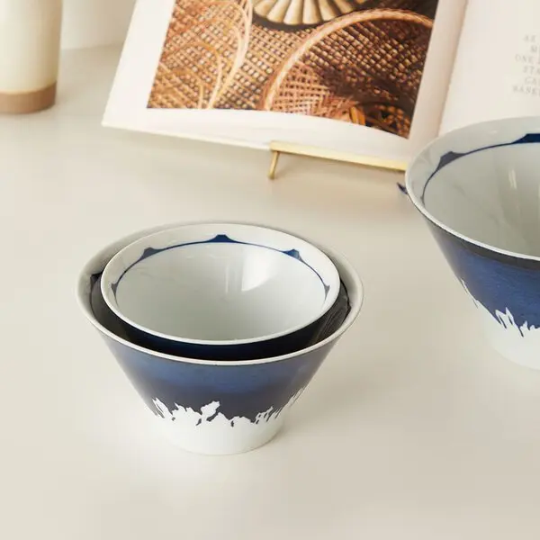 BEAMS Mt Fuji Bowl Set Of 3