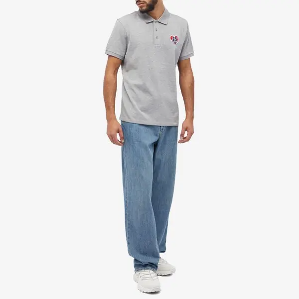 Moncler Heart Logo Polo Shirt
