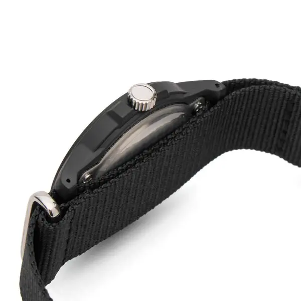 BEAMS Kanji Number Wrist Watch With Stainless Steel Case And Nylon Strap
