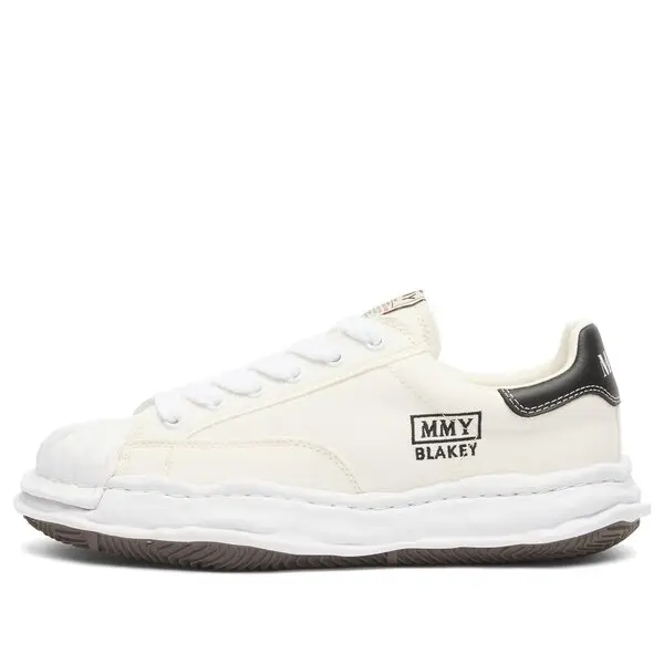 Mihara Yasuhiro Blakey Low Original Sole Canvas Sneakers - White