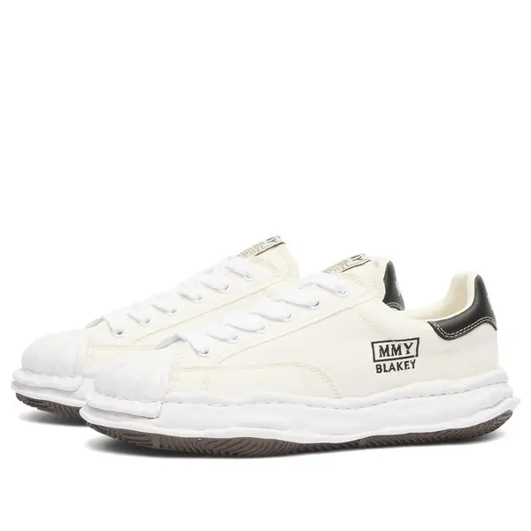Mihara Yasuhiro Blakey Low Original Sole Canvas Sneakers - White
