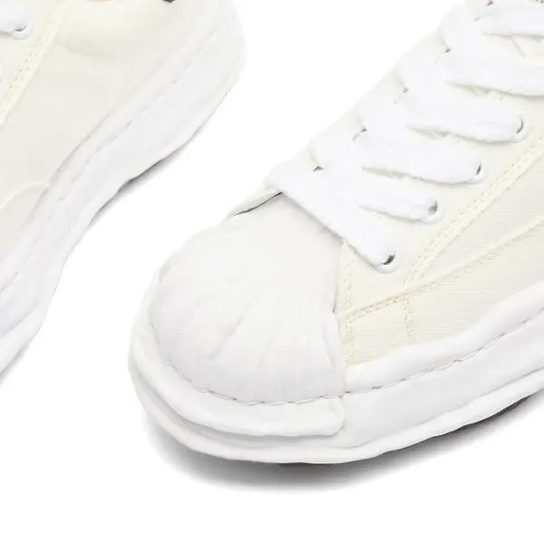 Mihara Yasuhiro Blakey Low Original Sole Canvas Sneakers - White