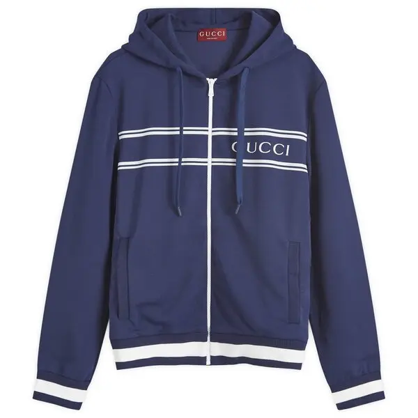 Gucci Logo Zip Hoodie