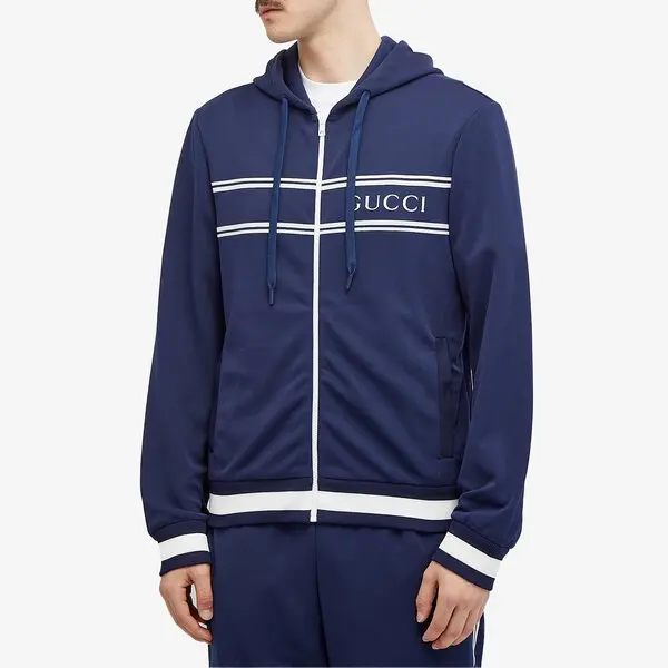 Gucci Logo Zip Hoodie
