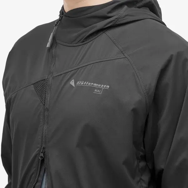 Klattermusen Nal Hooded Jacket In Black - 35% Off | Editorialist