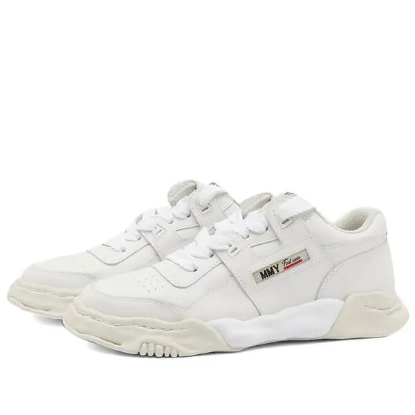 Mihara Yasuhiro Parker Leather Sneakers - White
