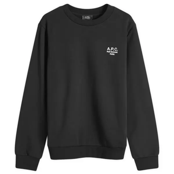 A.p.c. Rue Madame Logo Crew Sweat