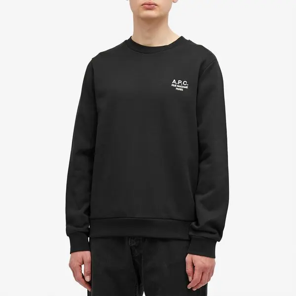 A.p.c. Rue Madame Logo Crew Sweat