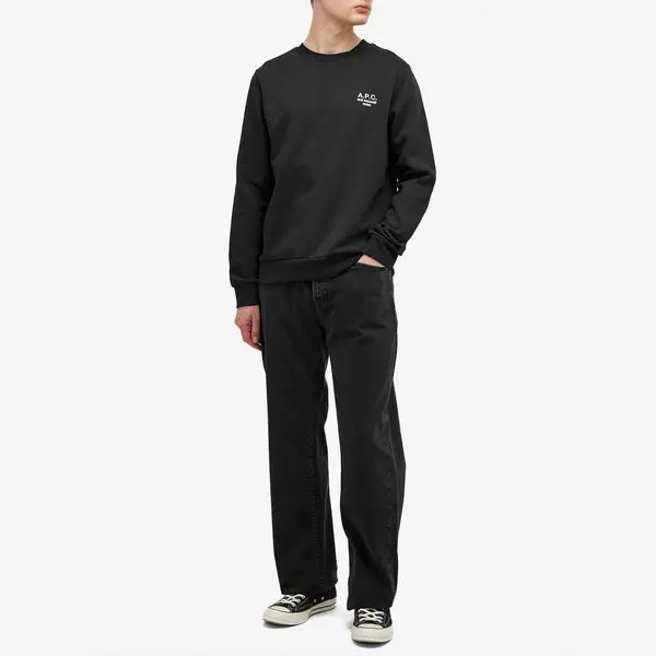 A.p.c. Rue Madame Logo Crew Sweat