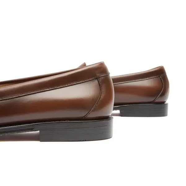 G.H. BASS & CO. Larson Penny Loafer - Mid Brown Leather