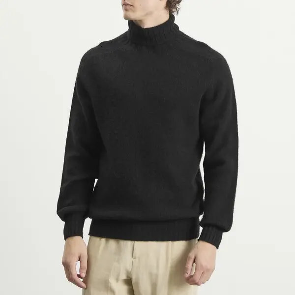 HOWLIN BY MORRISON Howlin Sylvester Roll Neck Knit - Black