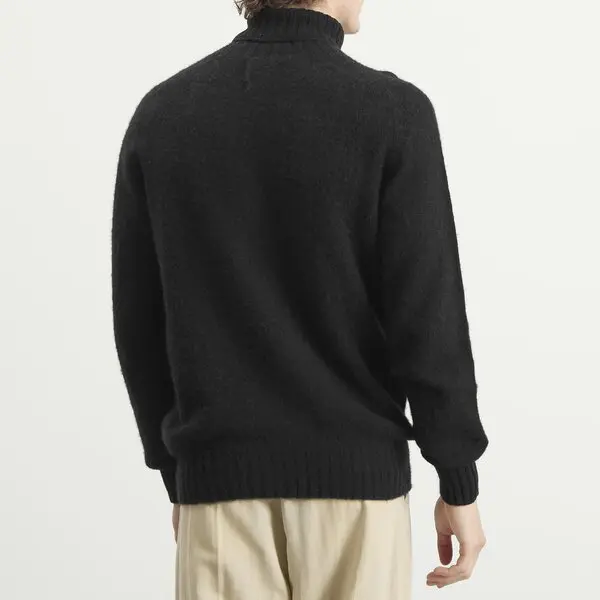 HOWLIN BY MORRISON Howlin Sylvester Roll Neck Knit - Black