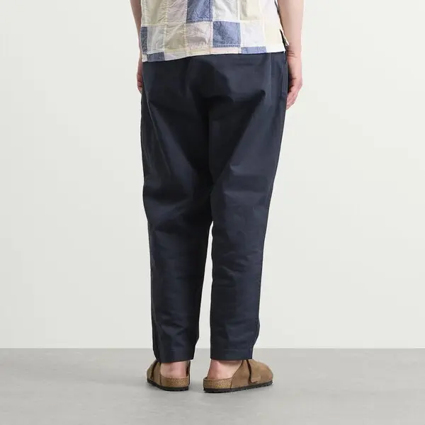 Universal Works Pleated Track Pant - Navy