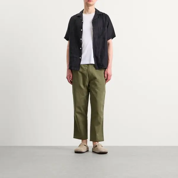 Universal Works Twill Hi Water Trousers - Light Olive