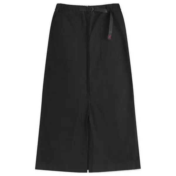 Gramicci Long Baker Midi Skirt - Black