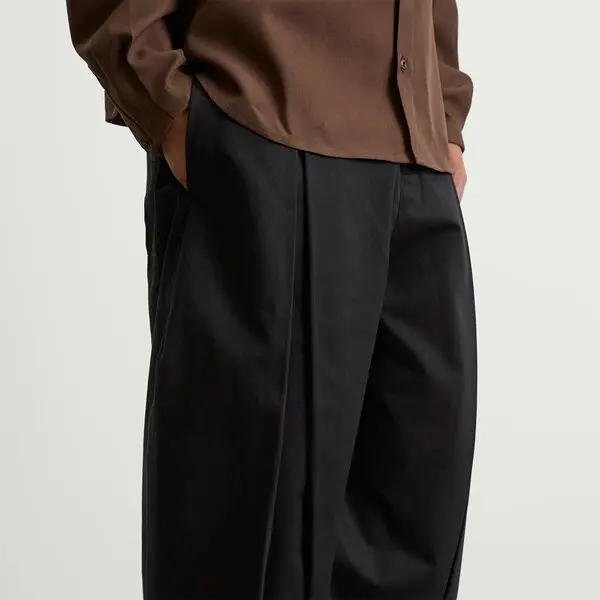 SAGE NATION Box Pleat Trousers