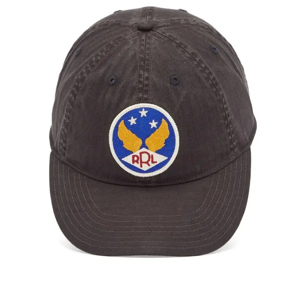 Ralph Lauren Cotton Twill Trucker Hat - Black