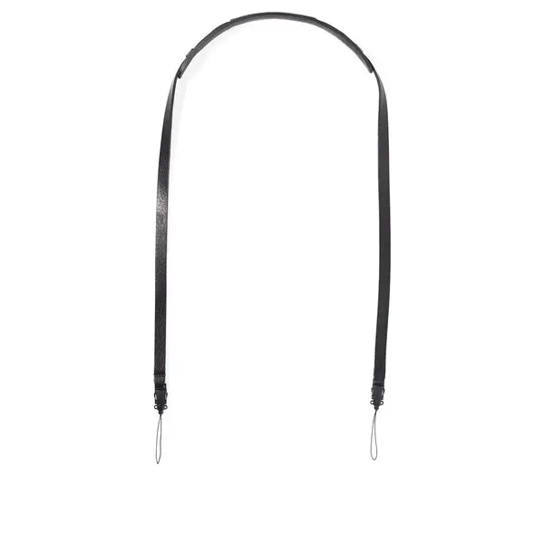 HENDER SCHEME Leather Camera Strap - Black