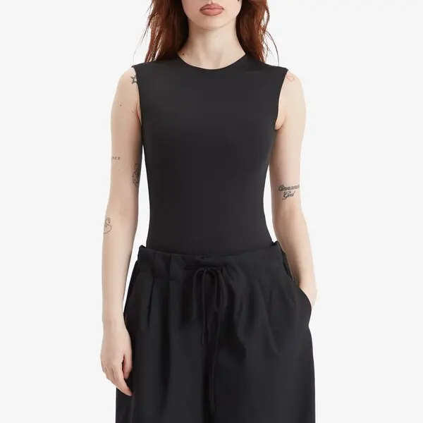 ENTIRE STUDIOS Sleeveless Bodysuit - Soot