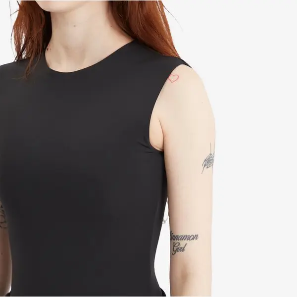 ENTIRE STUDIOS Sleeveless Bodysuit - Soot