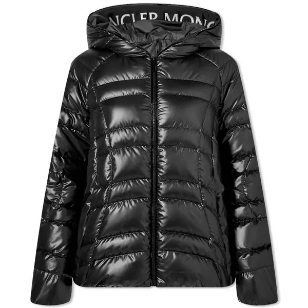 Moncler Narlay Padded Jacket With Logo Hood