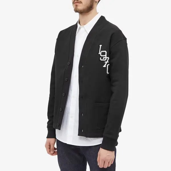 Kenzo Tiger Varsity Cardigan In Black - 70% Off | Editorialist