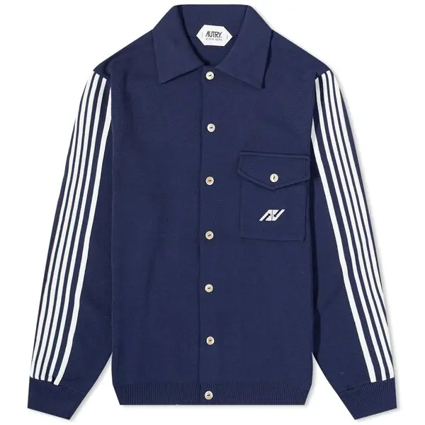 AUTRY Knitted Sporty Track Jacket