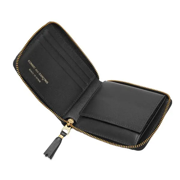 Comme Des Garçons Sa7100 Classic Wallet - Black
