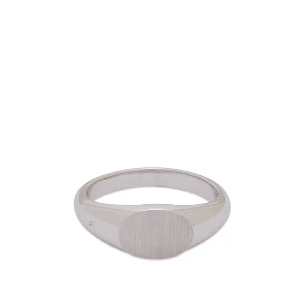Tom Wood Joe Satin Ring - Sterling Silver
