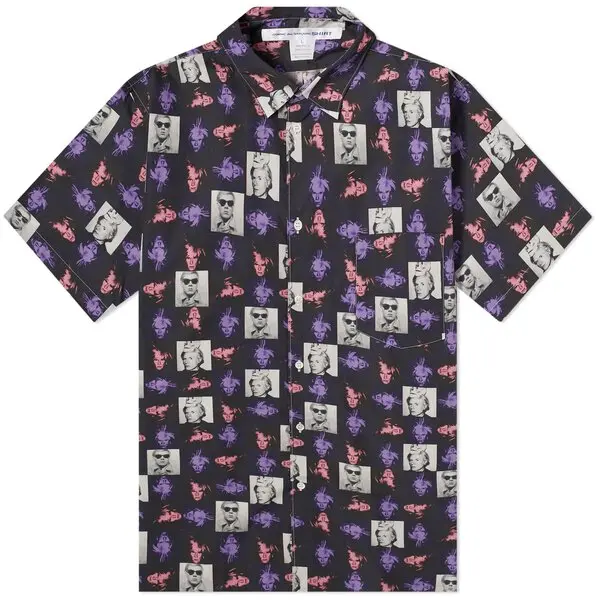 Comme Des Garçons X Andy Warhol Short Sleeve Shirt - Multi