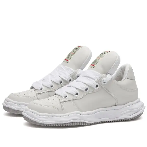 Mihara Yasuhiro Wayne Leather Sneakers - White