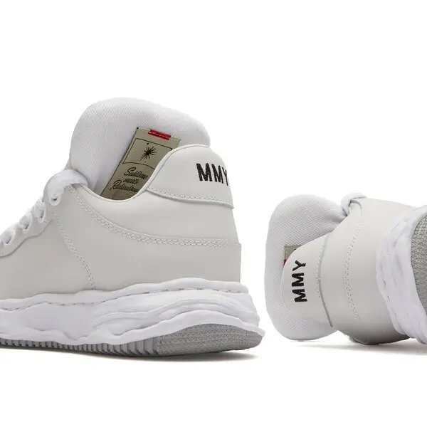 Mihara Yasuhiro Wayne Leather Sneakers - White