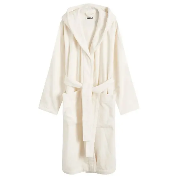 TEKLA Terry Hooded Bathrobe