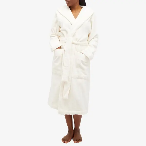 TEKLA Terry Hooded Bathrobe