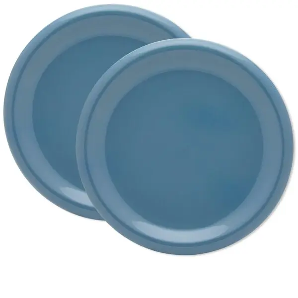 HAY Barro Dinner Plate Set Of 2 - Dark Blue