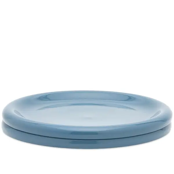 HAY Barro Dinner Plate Set Of 2 - Dark Blue