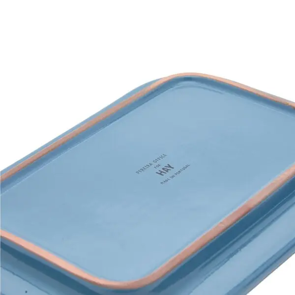 HAY Barro Butter Dish - Dark Blue