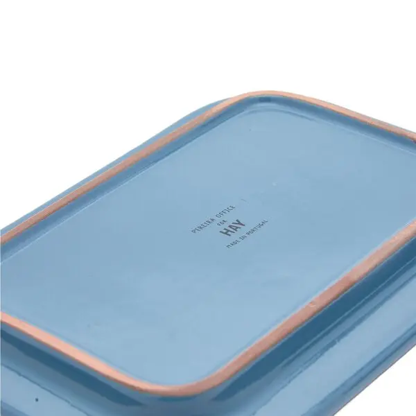 HAY Barro Butter Dish - Dark Blue