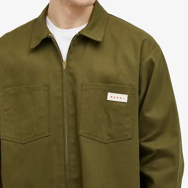 Marni Zip Through Work Jacket