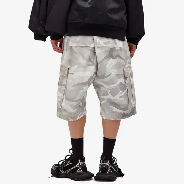 Balenciaga Camo Cargo Shorts