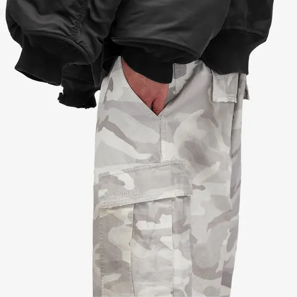 Balenciaga Camo Cargo Shorts